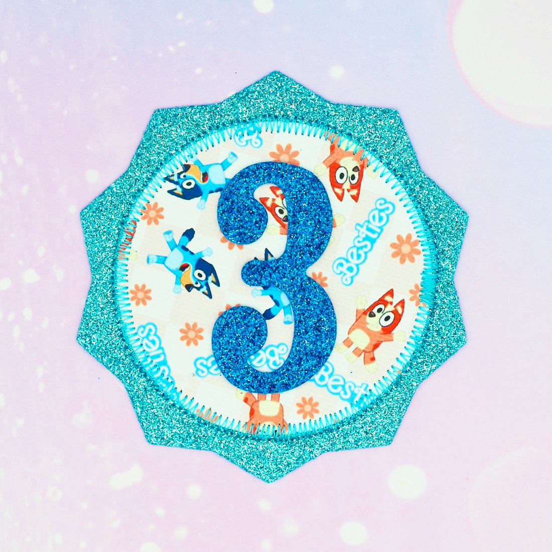 Bluey Birthday Badge – Lottie Button