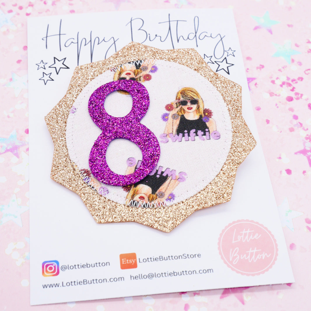 Handmade Children's Birthday Badges UK | Lottie Button