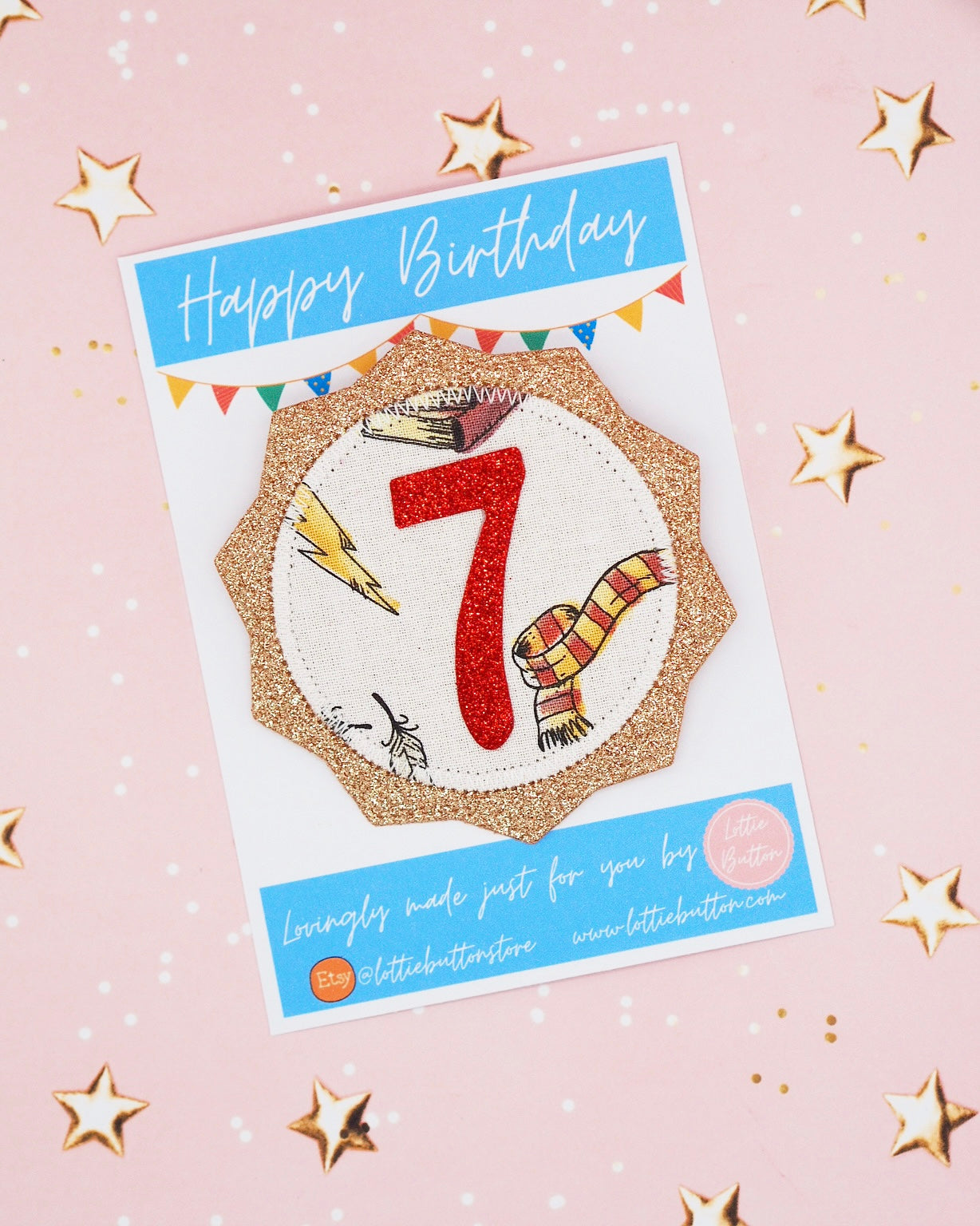 Harry Potter Birthday Badge – Lottie Button