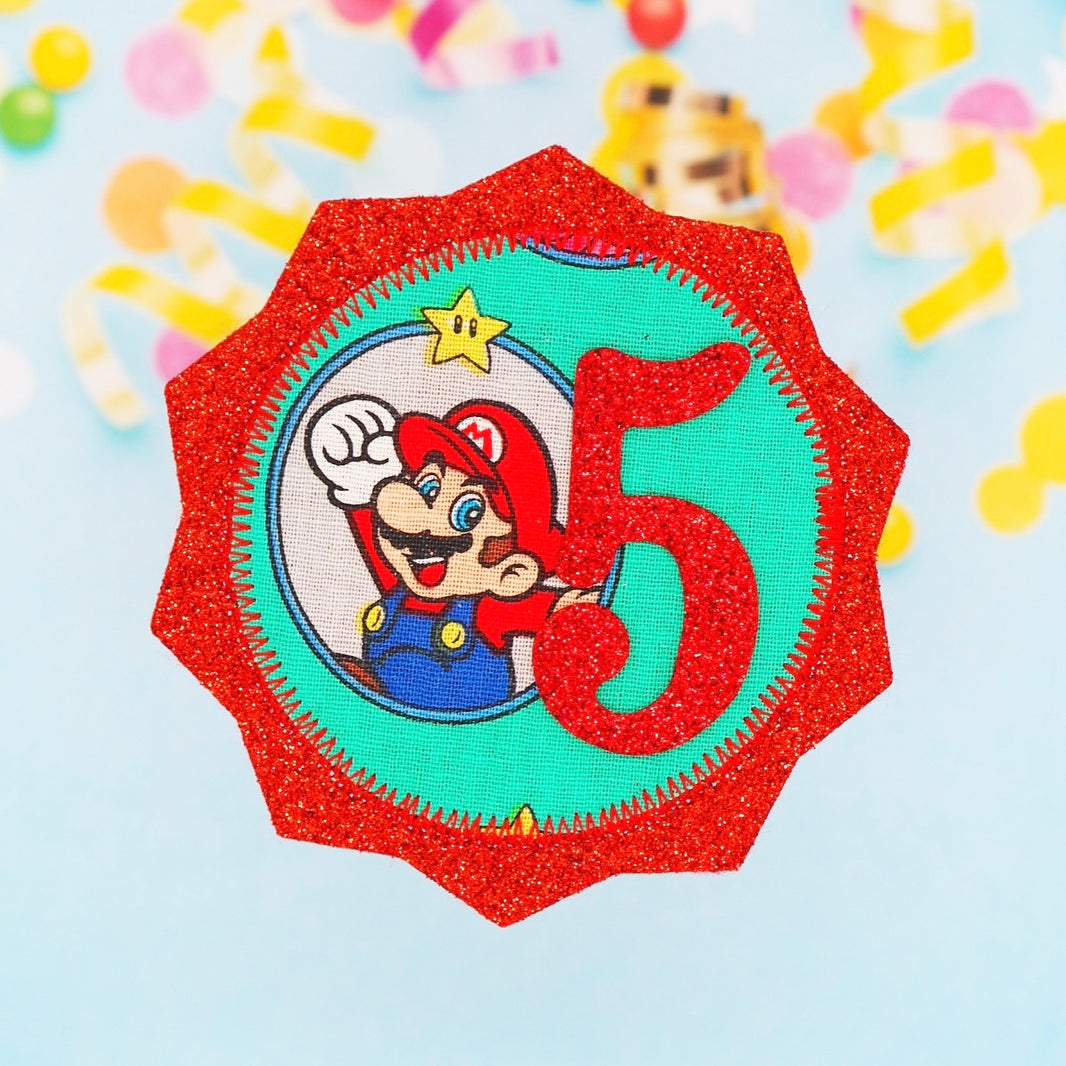 Handmade Children's Birthday Badges UK | Lottie Button