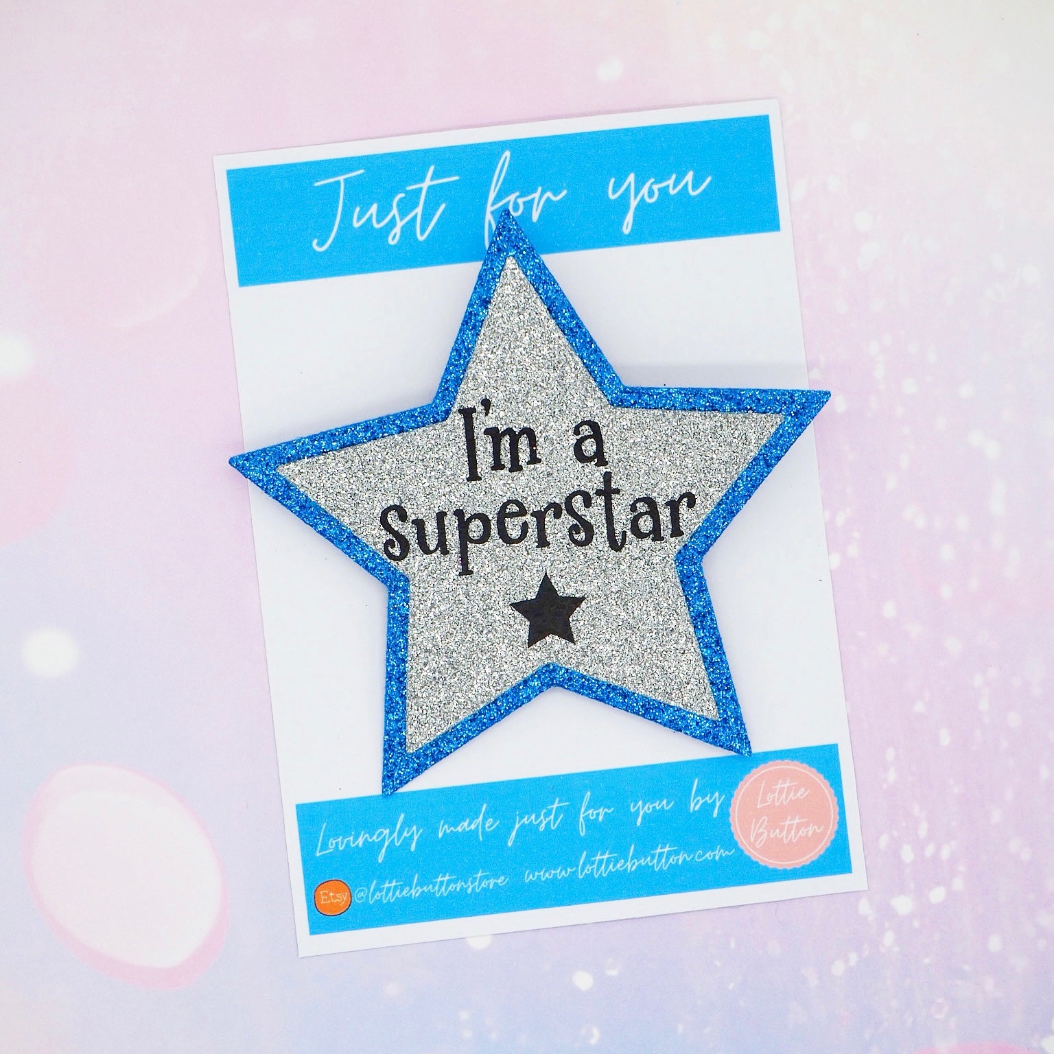 Superstar Badge – Lottie Button