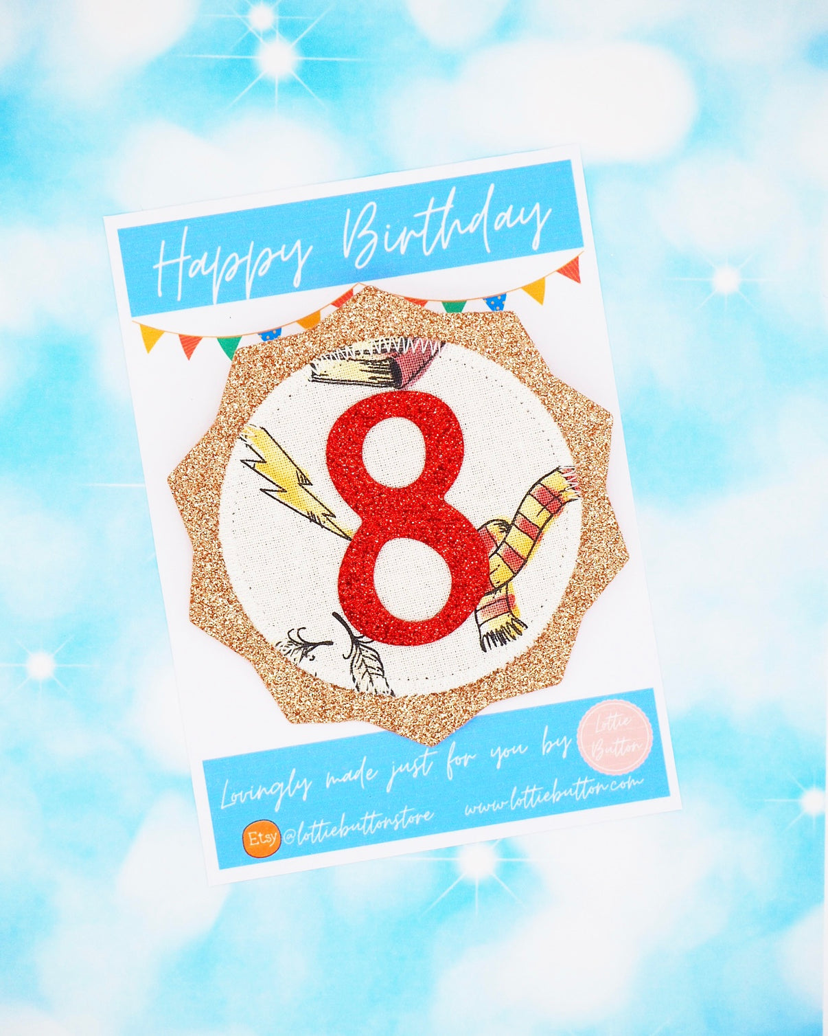 Harry Potter Birthday Badge – Lottie Button
